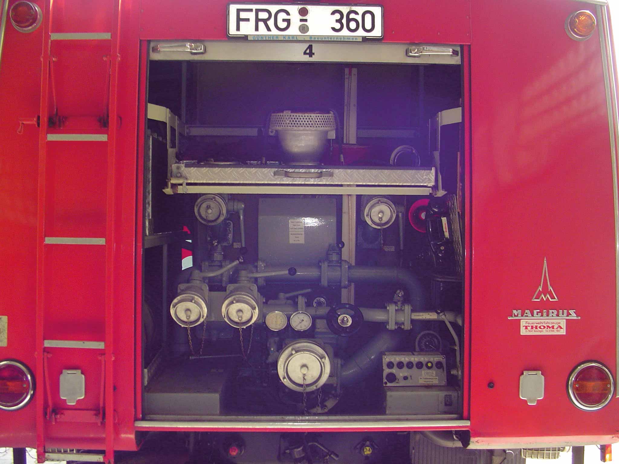 Tanklöschfahrzeug Magirus Deutz TLF 16/25 - Freiwillige Feuerwehr ...